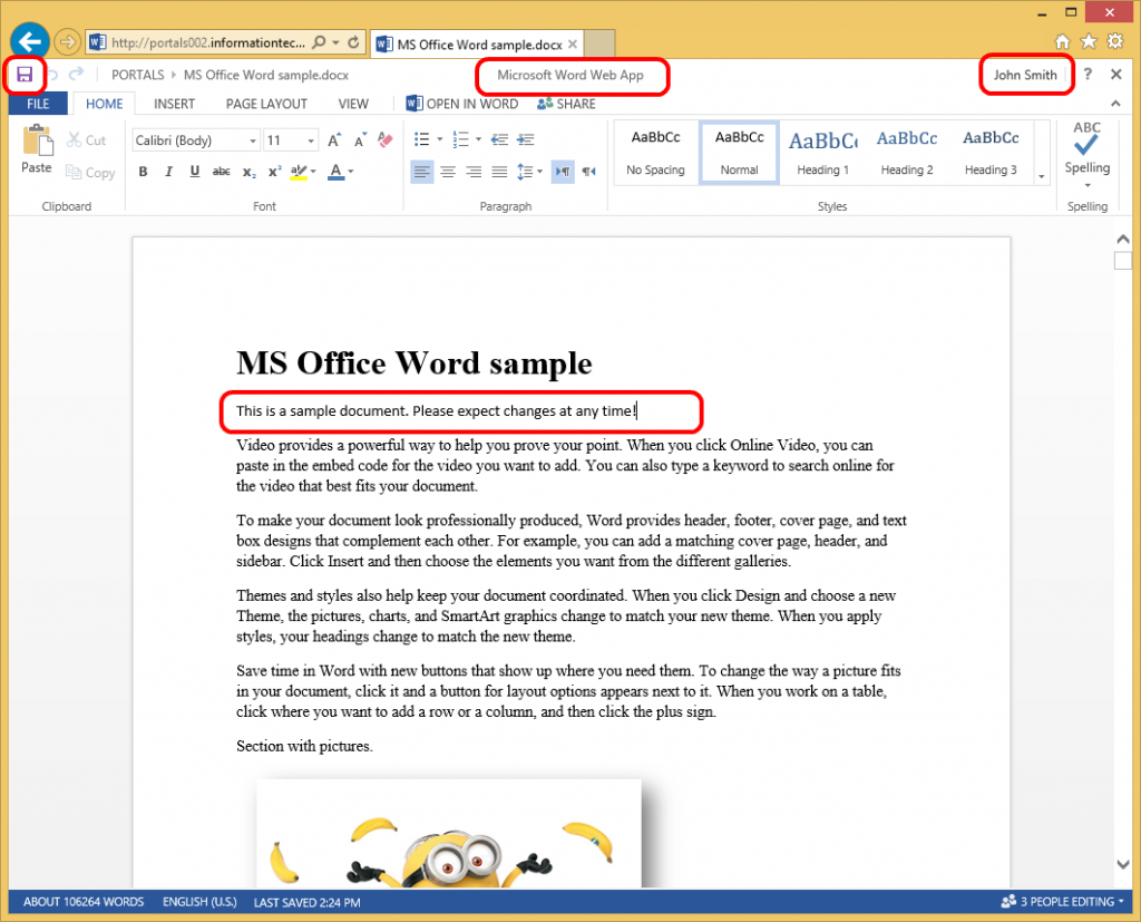 Collaborate using Microsoft Word for iPad app (on-premises) | Viorel Iftode