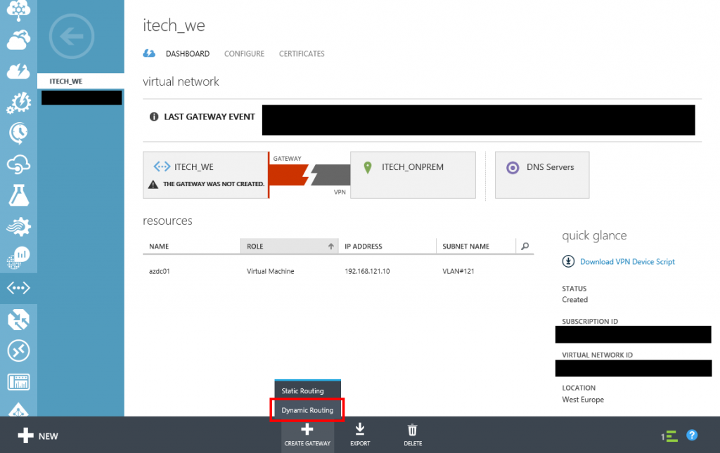 On-Premises Site 2 Site VPN with Azure using Tomato Shibby Mod (Entware ...